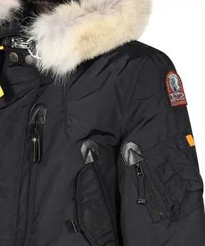 PARAJUMPERS Fur-trimmed Hooded Down Jacket