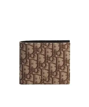 Dior Bifold Wallet - Brown