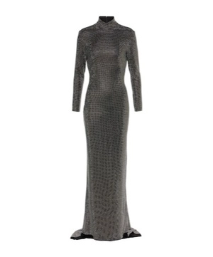 Solace Vivienne Embellished Gown - Black