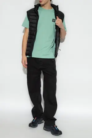 Stone Island Logo-patch Cotton T-shirt