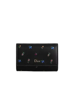 Dior Dioramour Glycine Wallet - Black
