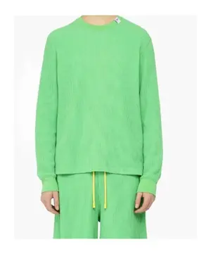J.W.ANDERSON Waffle Cotton Sweater