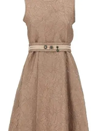 Max Mara Round Neck Sleeveless Dress
