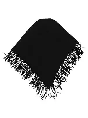 Max Mara Tornado Fringed Triangle Shawl