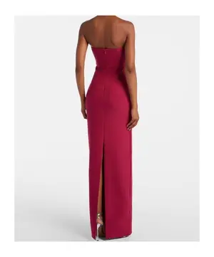 Roland Mouret One-shoulder Crêpe Maxi Dress