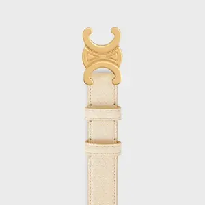 Celine Medium Triomphe Belt In Python