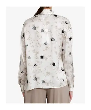 KAOS Floral Print Classic Collar Shirt