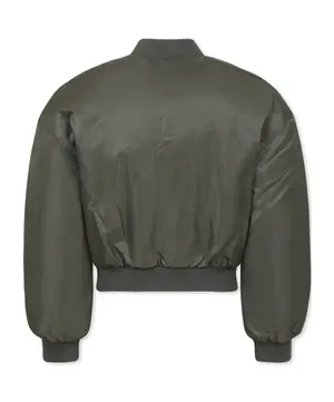 Calvin Klein Ribbed Collar Long Sleeve Zip-up Jacket