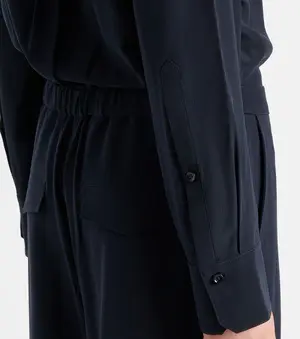 Dorothee Schumacher Lapel Long-sleeved Jumpsuit