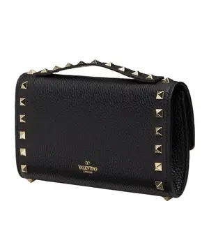 Valentino Garavani Rockstud Chainstrap Wallet