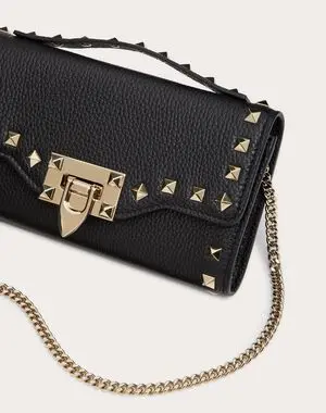 Valentino Garavani Rockstud Chainstrap Wallet