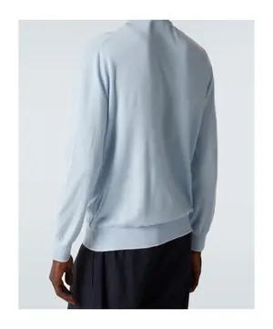 Arch4 Long-sleeved Knit Polo Shirt