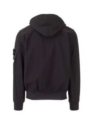 Stone Island Logo-patch Hooded Jacket