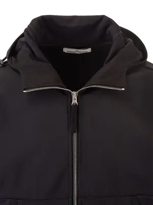 Stone Island Logo-patch Hooded Jacket