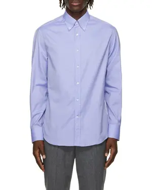 Brunello Cucinelli Plain Cotton Shirt