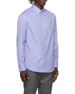 Brunello Cucinelli Plain Cotton Shirt