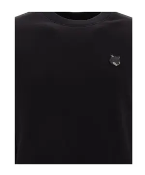 Maison Kitsuné Fox Patch Crewneck Sweatshirt