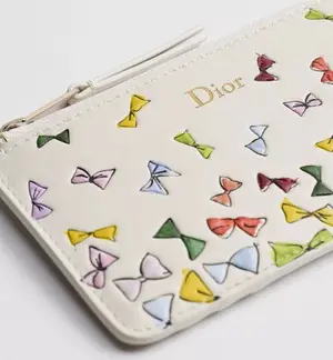 Dior Dioriviera Cosmos Zipped Card Holder