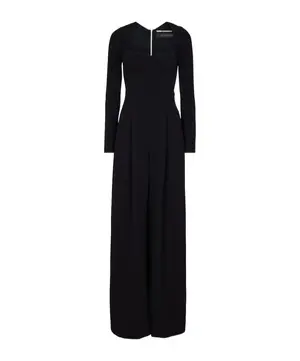 Roland Mouret Elastic Crepe Jumpsuit - Black