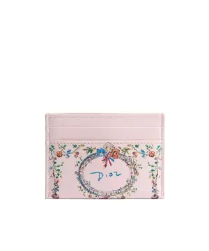 Dior Dioriviera Freesia Card Holder - Pink