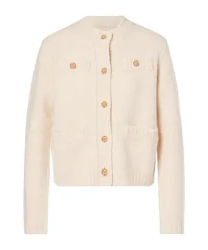 Jardin Des Orangers Cashmere-blend Cardigan - White