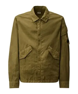C.P. COMPANY Lens Pocket Jacket - Brown