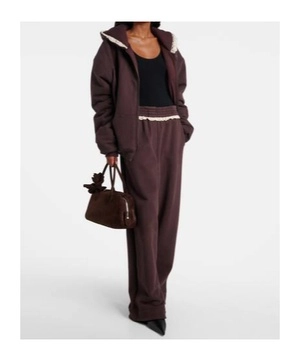 Magda Butrym Long-sleeved Casual Hooded Sweatshirt