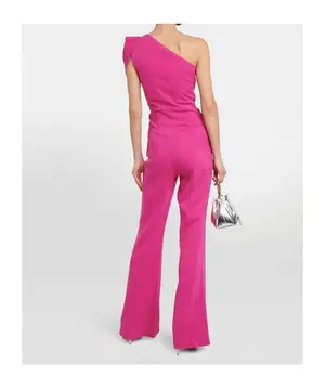 Roland Mouret Asymmetric Crepe Jumpsuit