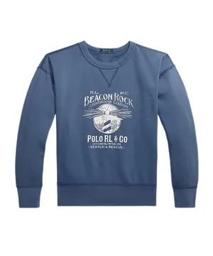 Polo Ralph Lauren Graphic-print Sweatshirt - Blue