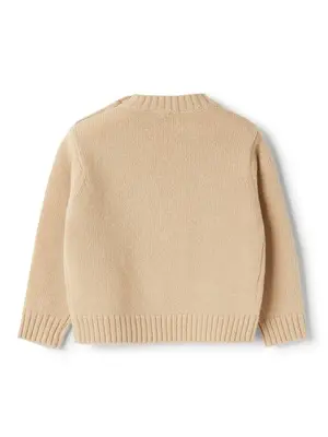 IL GUFO Lion Embroidered Jumper