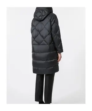 Max Mara Quilted Down Jacket With Hood