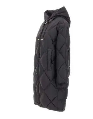 Max Mara Quilted Down Jacket With Hood