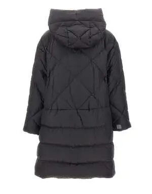 Max Mara Quilted Down Jacket With Hood