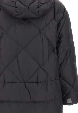 Max Mara Quilted Down Jacket With Hood