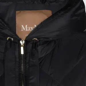 Max Mara Quilted Down Jacket With Hood
