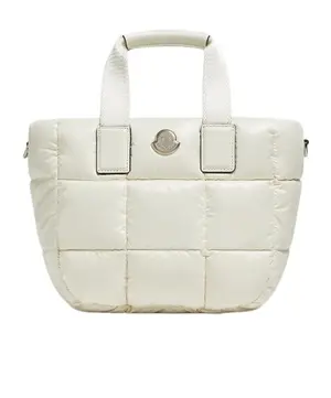 Moncler Caradoc Mini Tote Bag - White