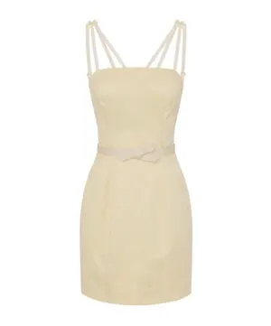 Elisabetta Franchi Floral Jacquard Dress - Lemonade