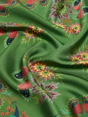 Max Mara Square Silk Scarf