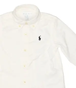 Ralph Lauren Embroidered Logo Cotton Shirt