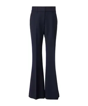 Gabriela Hearst Casual Trousers With Belt Loops - Black