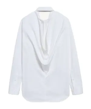 Balenciaga Draped Back Shirt