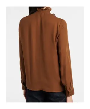 NILI LOTAN Ruffled Shirt