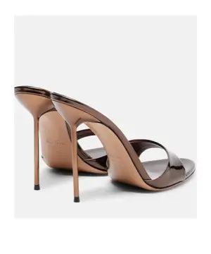 Paris Texas Lidia 105 Patent Leather Mules