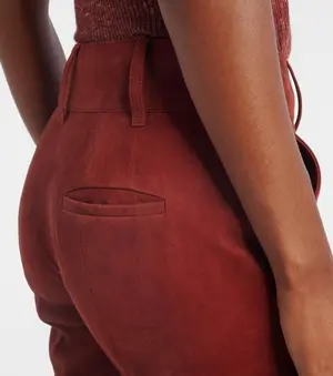 Gabriela Hearst Flared Trousers With Belt Loops