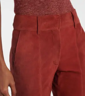 Gabriela Hearst Flared Trousers With Belt Loops