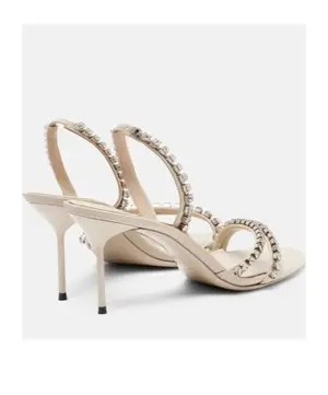 Paris Texas Lidia 70 Crystal-embellished Mules