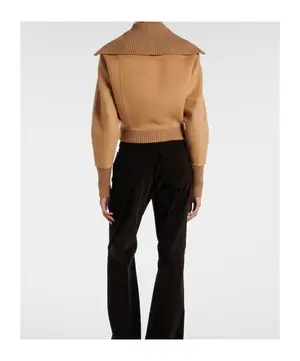 Victoria Beckham Lapel Collar Long-sleeved Casual Jacket
