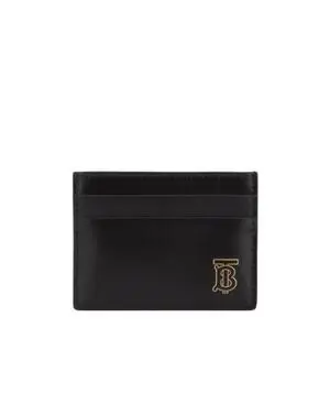 Burberry Leather Clip - Black
