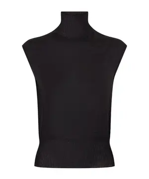 Rick Owens Wool Turtleneck Top