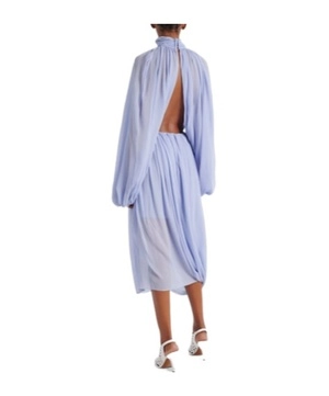 Stella McCartney Gathered Crepon Dress